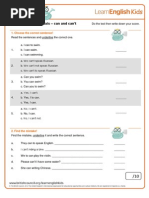 Tiger 3 Unit 2 Test Plus | PDF