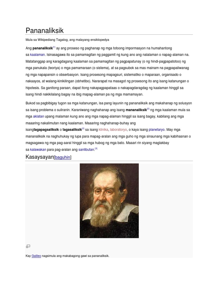 Kasaysayan | PDF