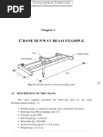 Design of Crane Runway Beam (10 Tons) | PDF | Beam (Structure) | Crane ...