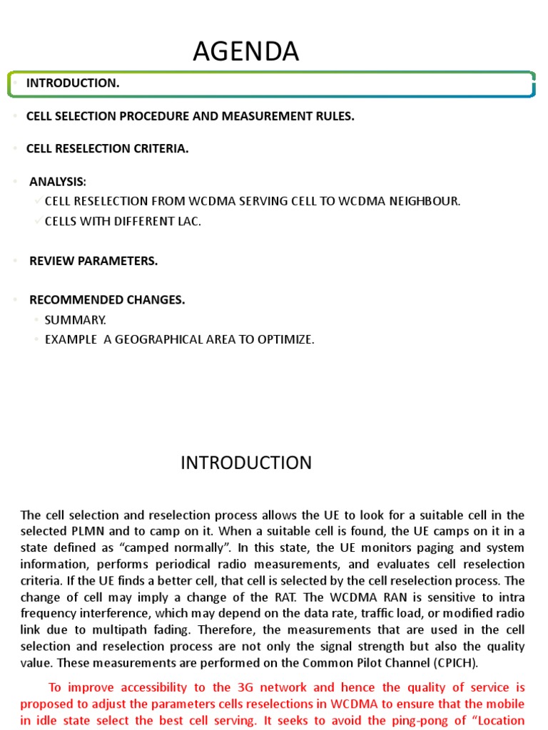 Lac Border Opt Process | PDF | Radio Resource Management | Decibel