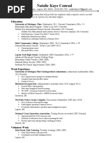 Resumes Documents & PDFs | Scribd