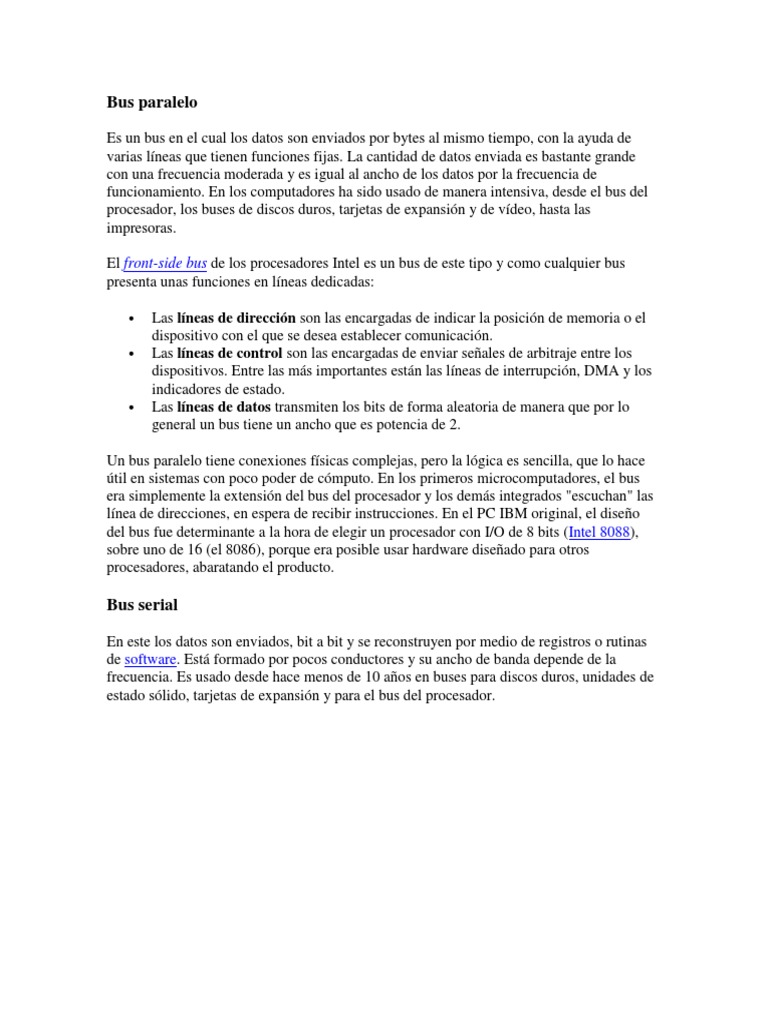 Bus Paralelo | PDF | Negocios