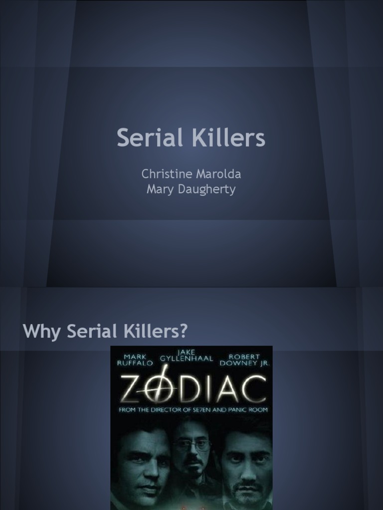Serial Killers PowerPoint-3 | PDF | Serial Killer | Misconduct