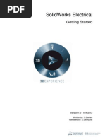 Getting Started with SOLIDWORKS Electrical | PDF | Page Layout | Tab (Gui)