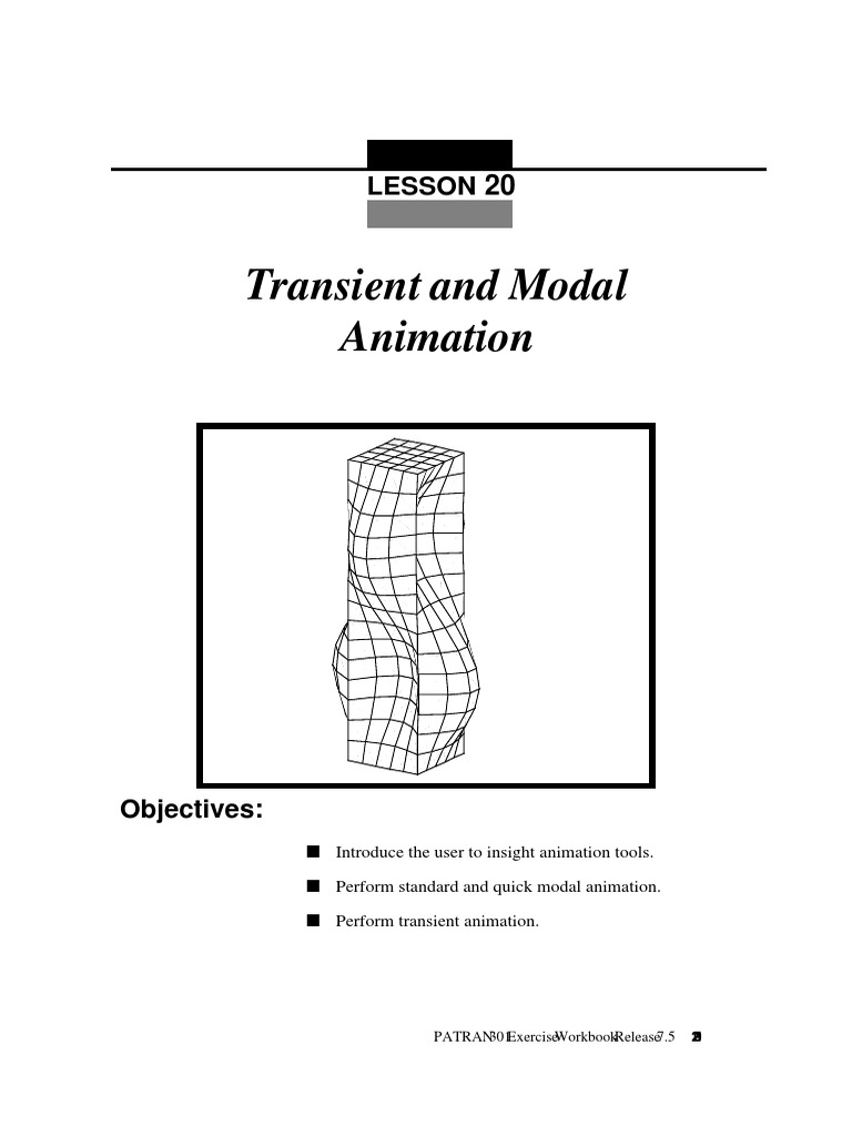 Lesson20 Insight Animation Tower | PDF | Normal Mode | 3 D Computer ...