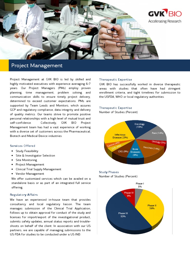 Project Management: Therapeutic Expertise | PDF | Clinical Trial | Project Management