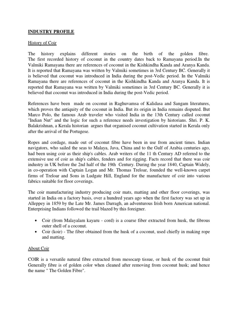 Industry Profile | PDF