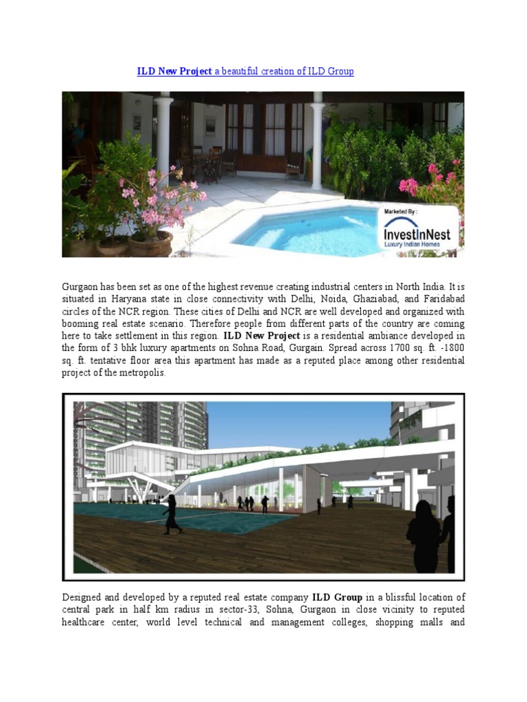 ILD New Project A Beautiful Creation of ILD Group | PDF | Business