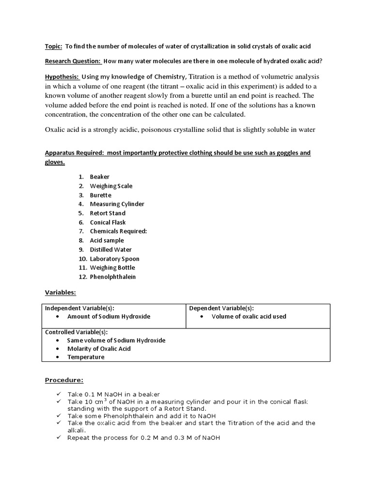 Chem Lab 2 For The Ib Diploma | PDF | Titration | Chemistry