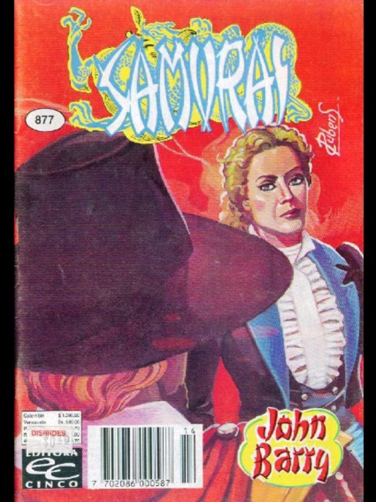 877 Samurai John Barry | PDF | Spanish Fiction | Comics