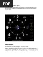 Montessori Moon Phases 3 Part Cards | PDF | Planemos | Planets Of The ...
