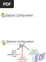 Understanding Electron Configuration Basics | PDF | Electron Configuration | Periodic Table