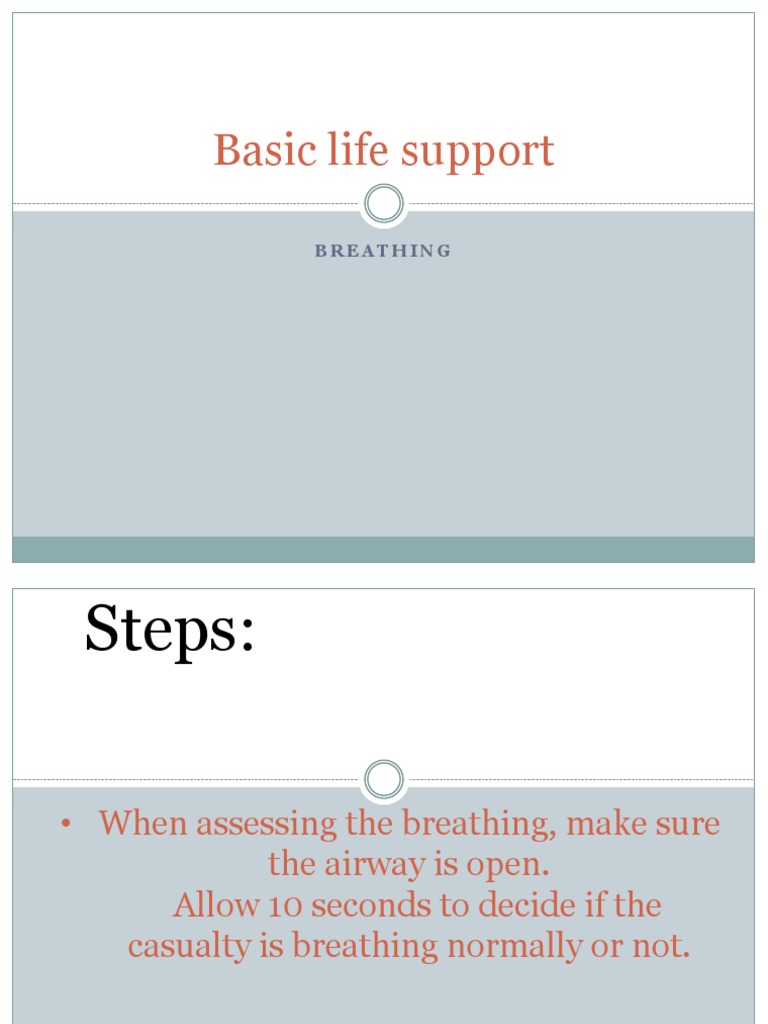 Basic Life Support | PDF