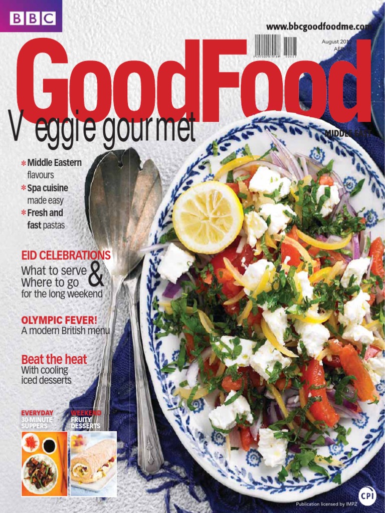 BBC Good Food Middle East 2012-08 | PDF | Refrigerator | Cakes