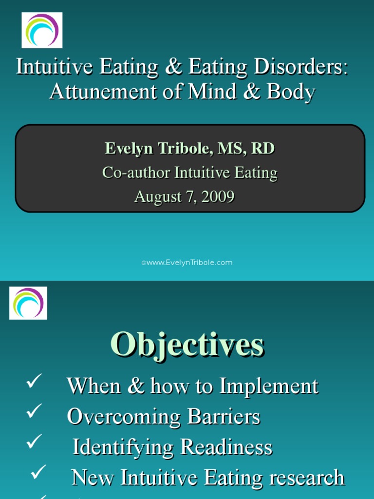 Intuitive Eating & Attunement by Tribole | PDF | Eating Disorder | Eating