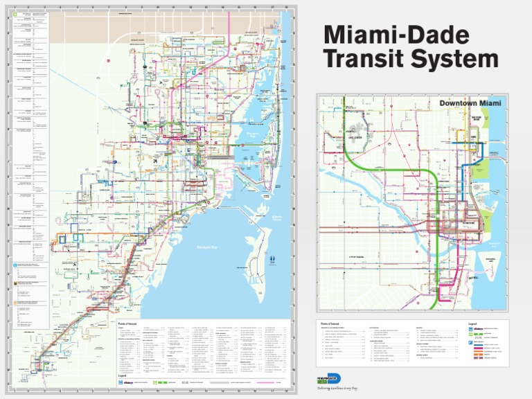 Miami Dade Transit Map Pdf