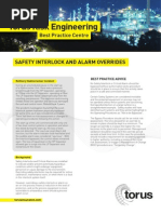 Temporary Interlock Bypass Guide | PDF | Risk | Hazards