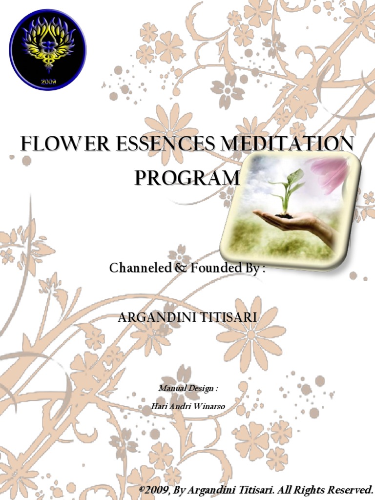 Flower Essences Meditation Manual | PDF