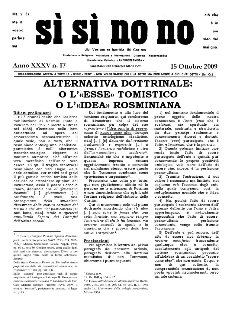 Hereje Rosmini | PDF