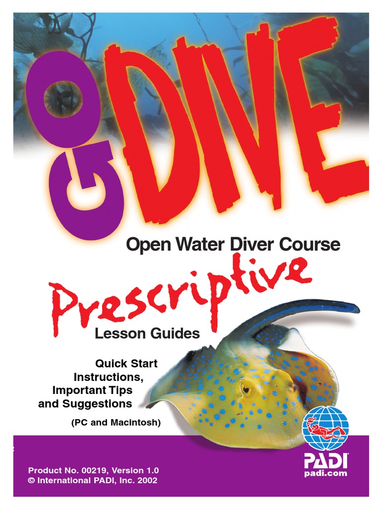 Quick Start Guide | PDF | Scuba Diving | Microsoft Power Point