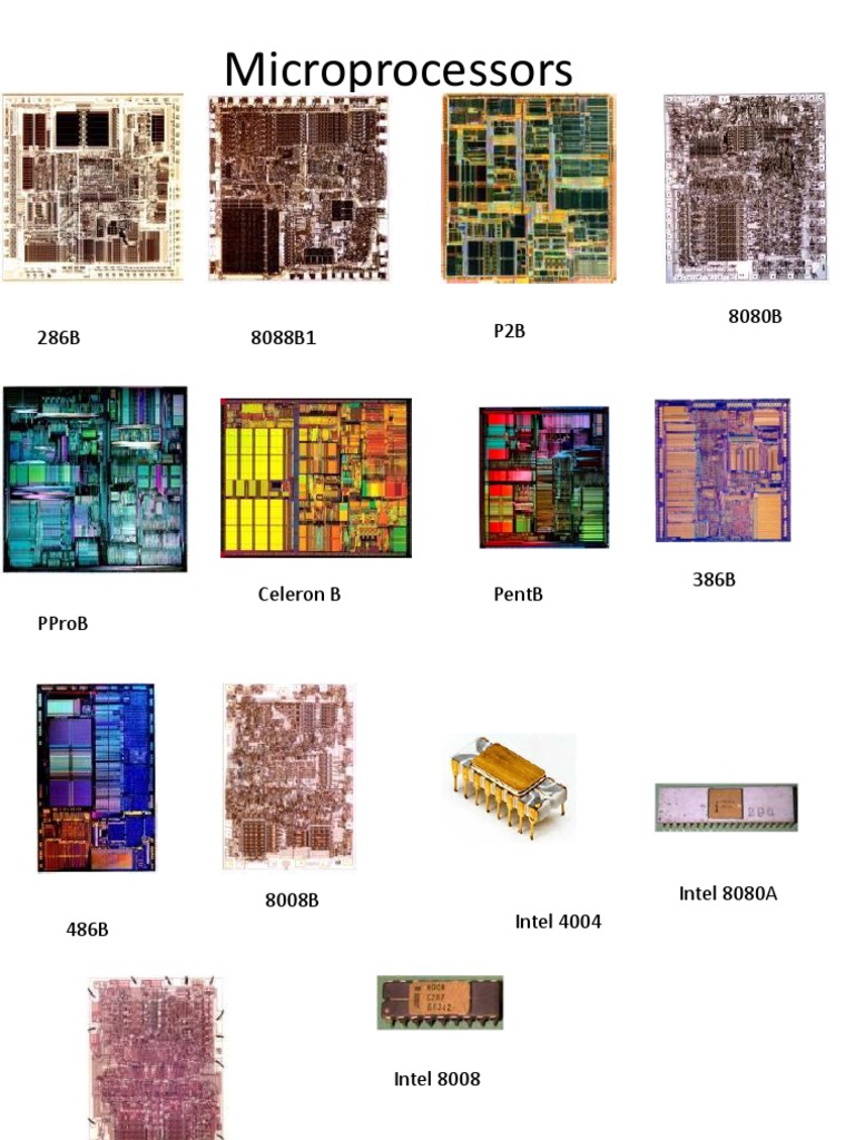 Images of Microprocessors | PDF