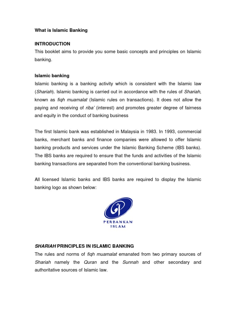 Islamic Banking Pdf