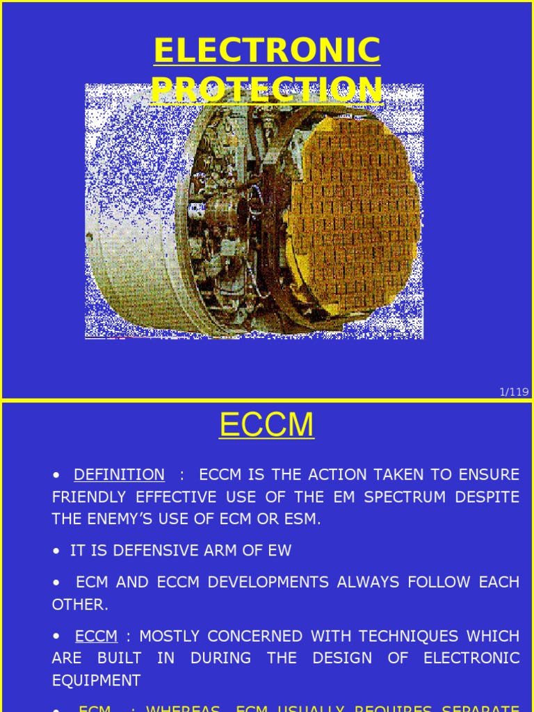 Eccm in Radars | PDF | Radar | Polarization (Waves)