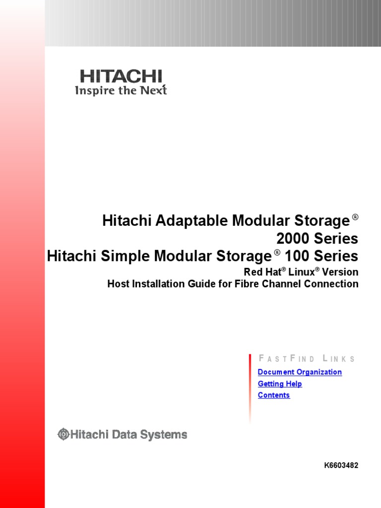 Hitachi Adaptable Modular Storage 2000 Series | PDF | Computing | Business