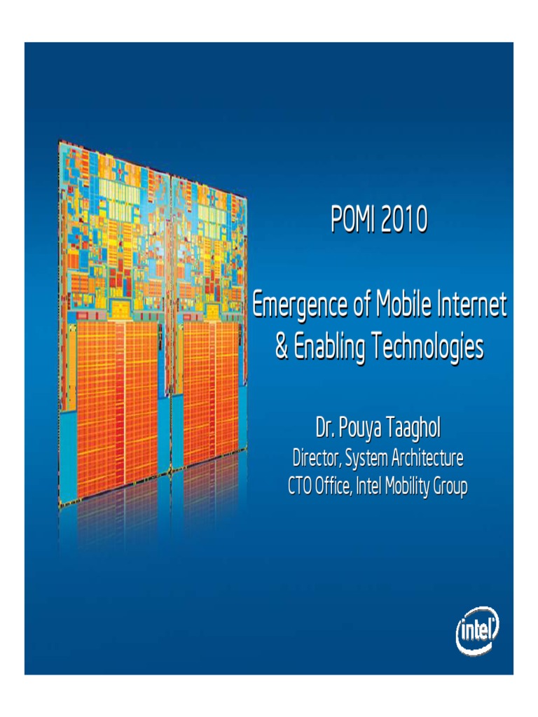 Emergence of Mobile Internet | PDF | Wi Max | Internet Access
