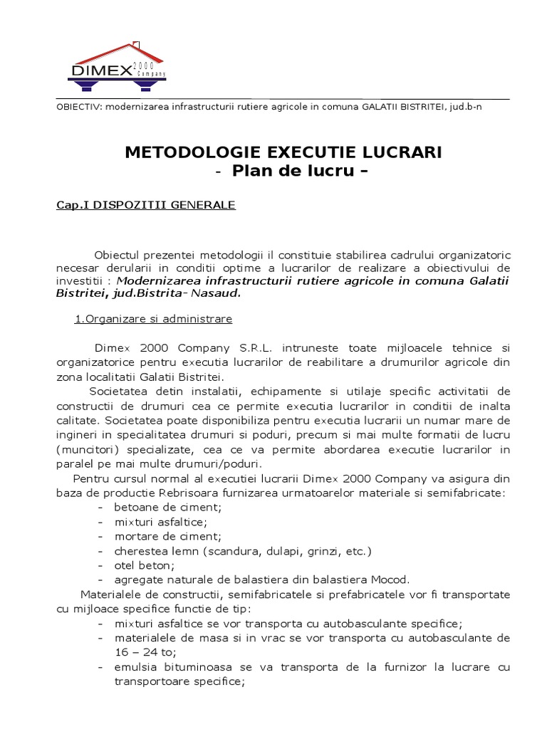 3.metodologie de Executie | PDF