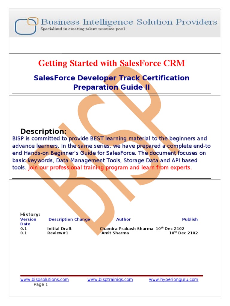 SalesForce Certification Lab II | PDF | Salesforce.Com | Software