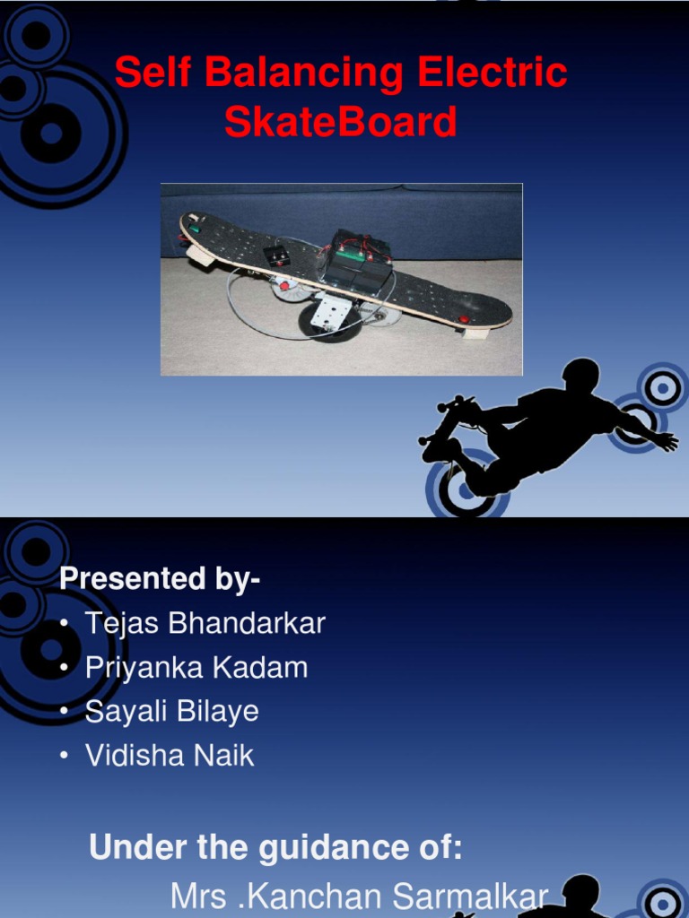 Self Balancing Electric Skateboard Design | PDF | Gyroscope | Accelerometer