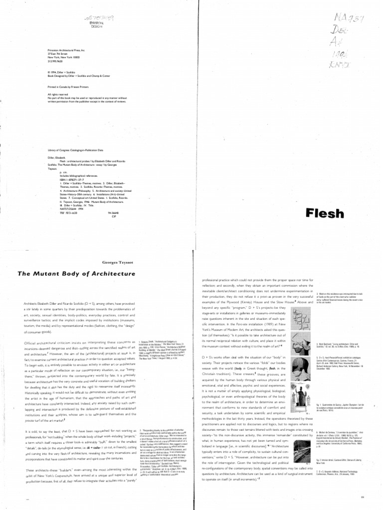 Flesh Mutant Body Architecture | PDF | Social Science | Art