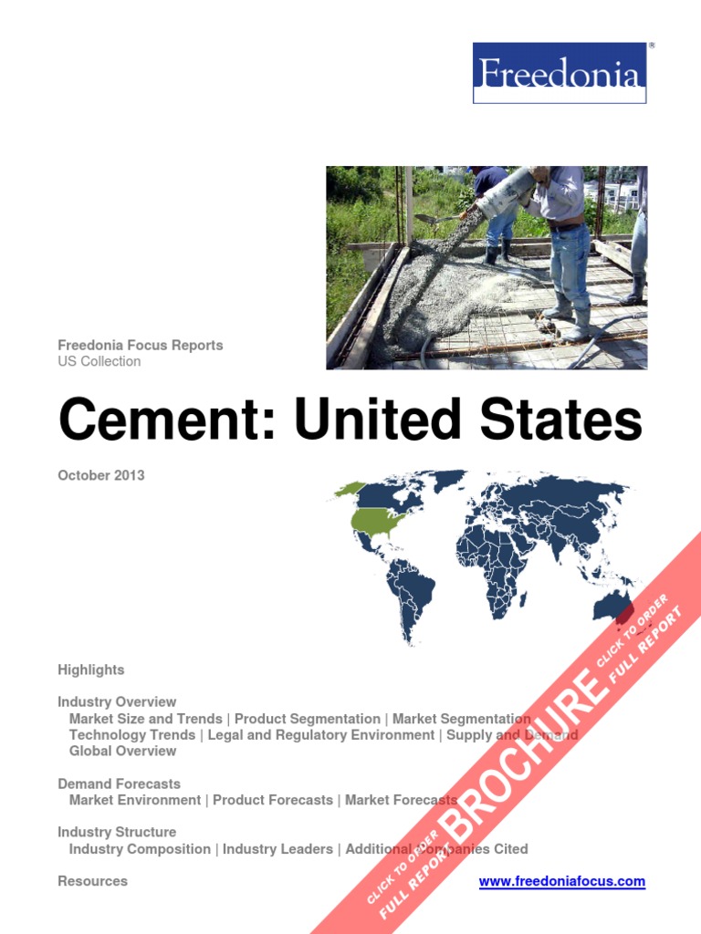 Cement: United States | PDF | Cement | Concrete