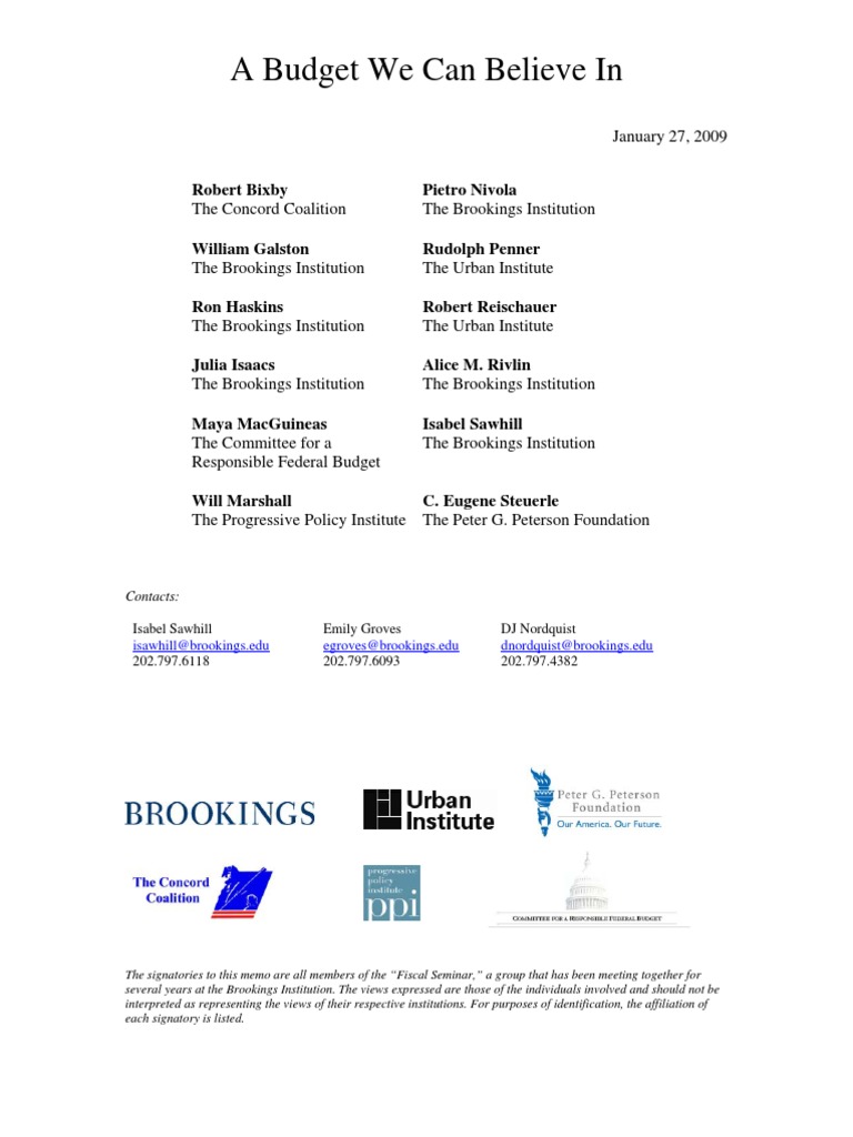 Budget Letter | PDF | National Debt Of The United States | Government ...