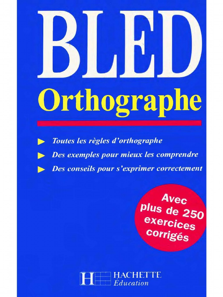 Bled Orthographe | PDF