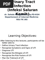 Uti Case Study | PDF | Urinary Tract Infection | Rtt