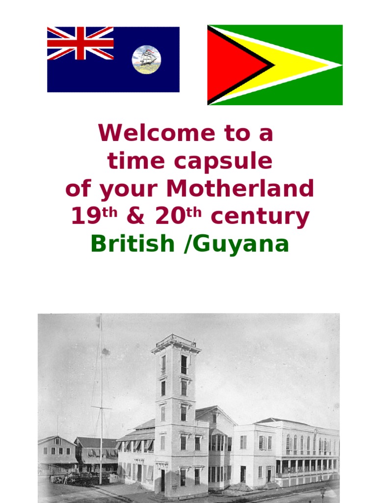 Guyana Pictorial History | PDF