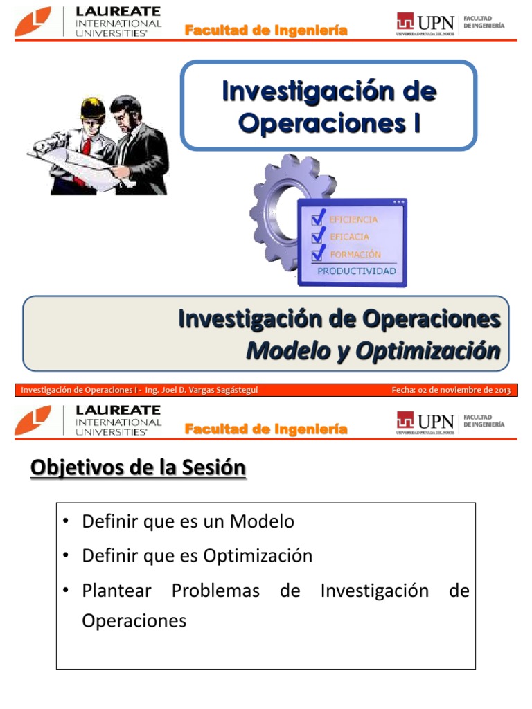 T1.2 IO I - UPN - Investigación de Operaciones - Modelo y Optimización ...