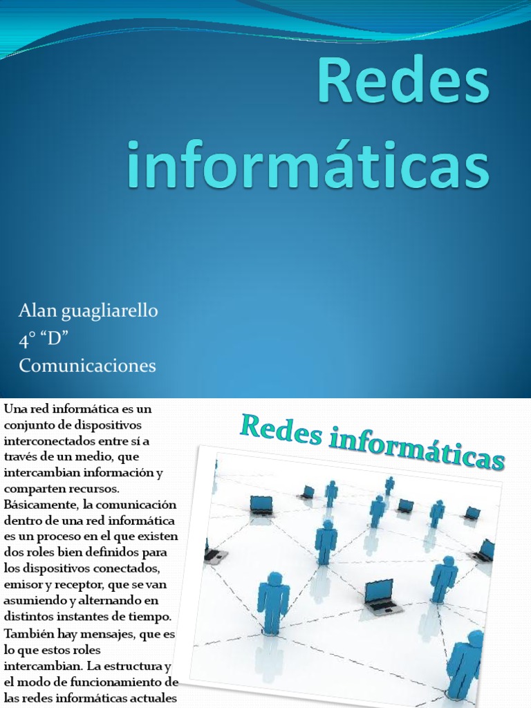 Redes Informaticas Power Point | Descargar gratis PDF | Red inalámbrica ...