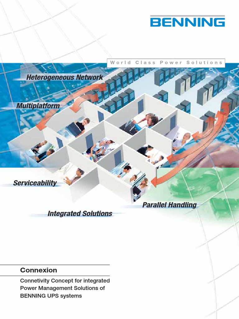 Benning UPS Connexion | Graphical User Interfaces | Computer Network