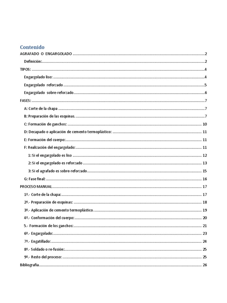 Engrafado o Engargolado | Descargar gratis PDF | Soldadura | Construcción