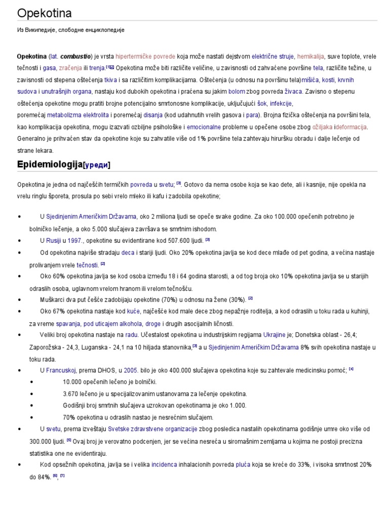 Opekotina | PDF