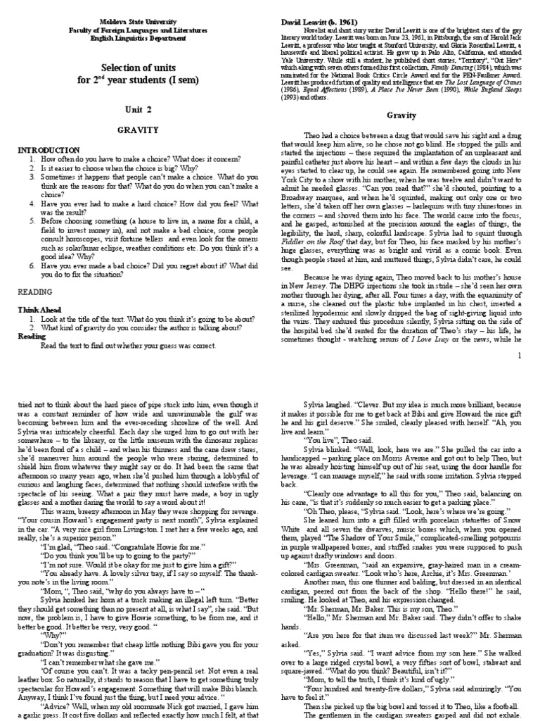 Gravity Text | PDF | Infection | Medical Specialties