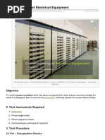 MCC - Installation & Commisioning Manual | PDF | Electrical Wiring | Switch