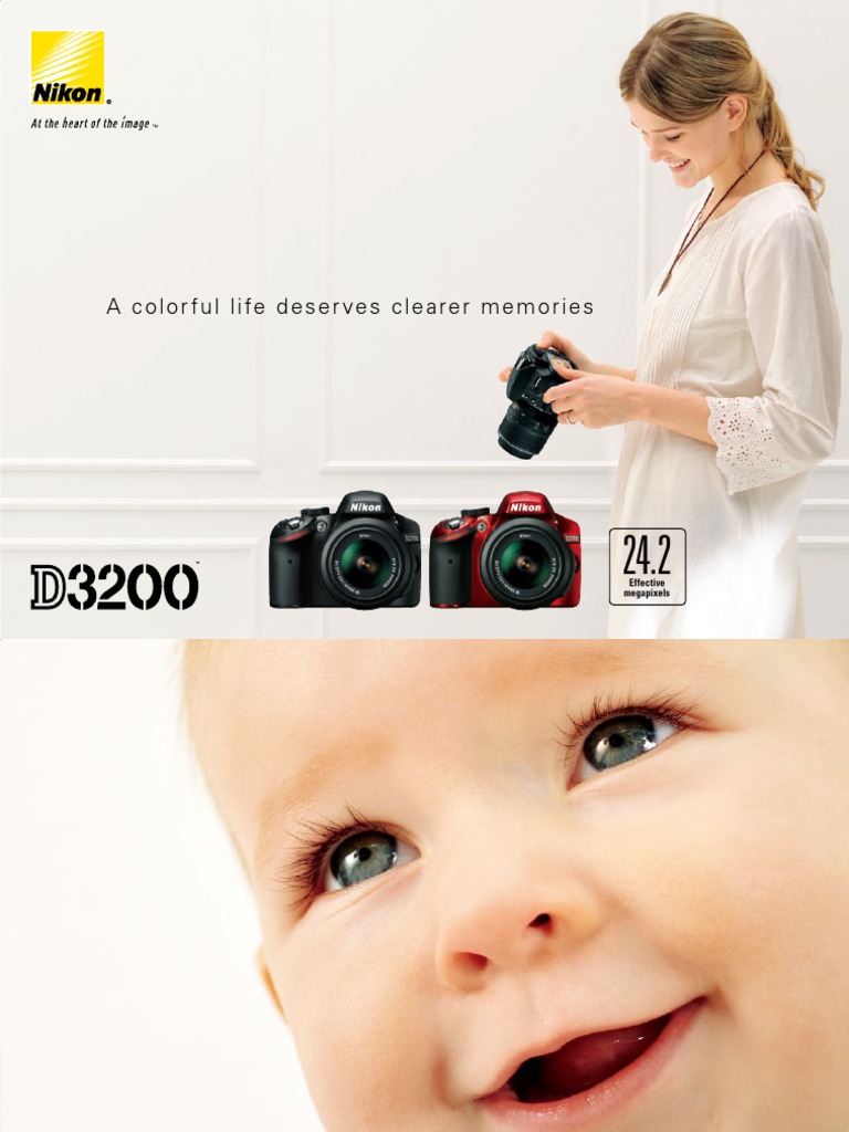 Nikon D3200 Camera Manual | PDF | Autofocus | Digital Camera