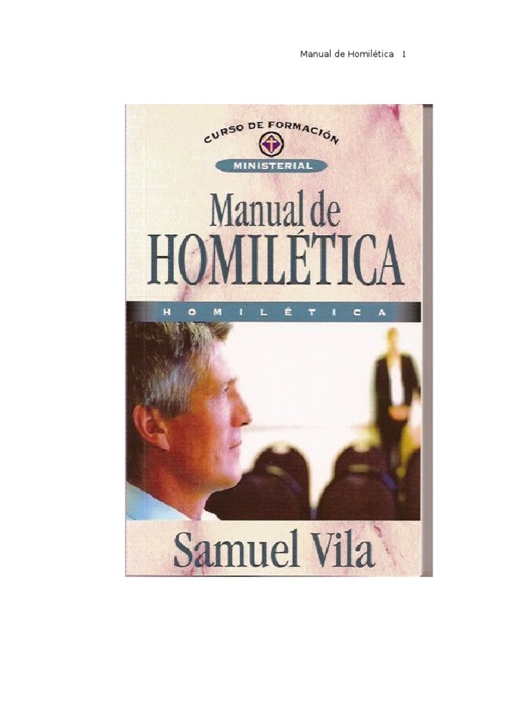 Manual de Homiletica Samuel Vila | PDF | Homilética | Sermón