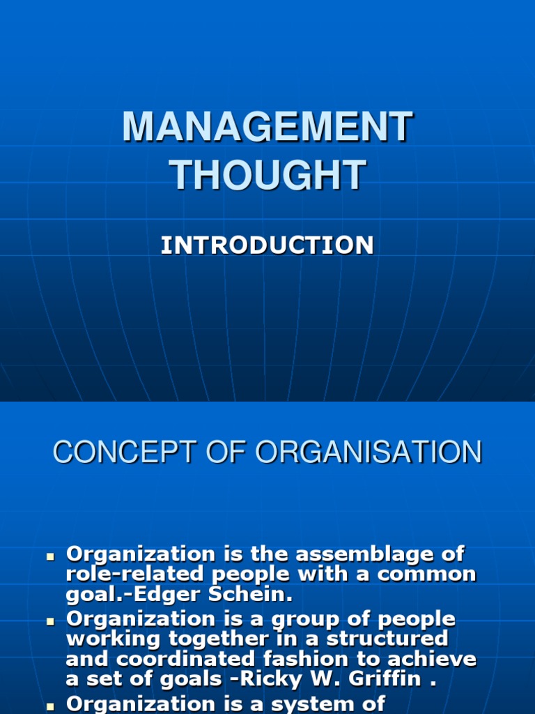 Introduction To Management | PDF | Goal | Leadership