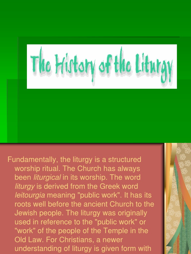 The Development and Purpose of the Catholic Mass: A Comprehensive Look ...