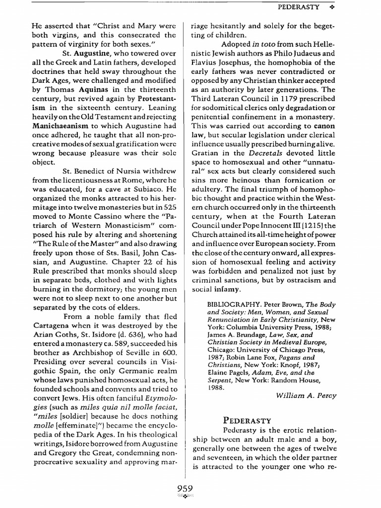 Pederasty and Islam | Pedophilia | Homosexuality